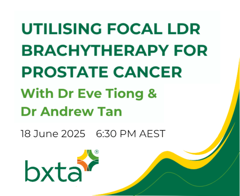 Webinar: Utilising focal LDR brachytherapy for prostate cancer - ASMIRT